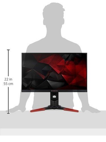 Acer Predator XB271HU bmiprz 27" WQHD (2560x1440) NVIDIA G-SYNC IPS Display, (Display Port & HDMI Port, 144Hz)