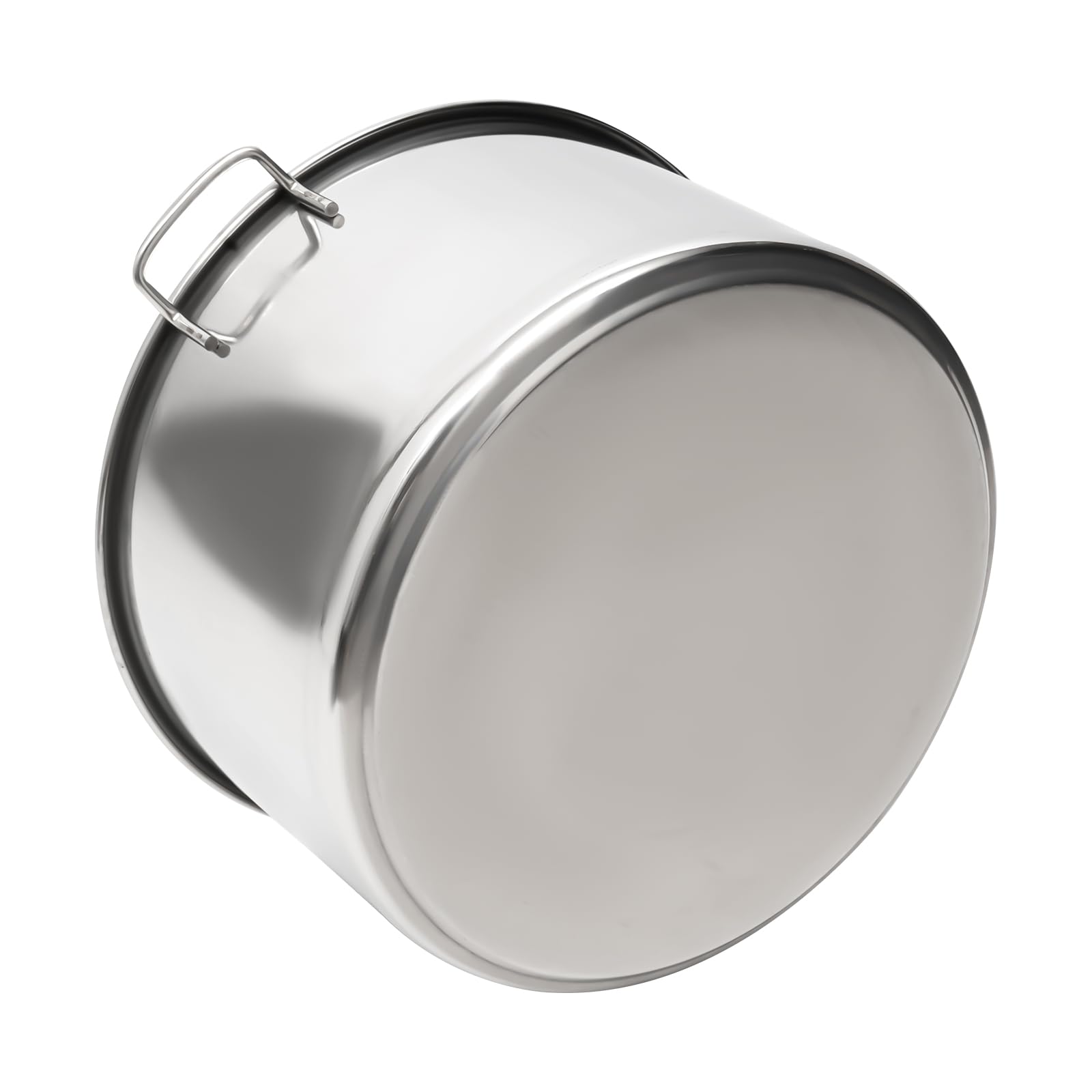 5 Holes Pasta Cooker Insert Set Stainless Steel Pasta Pot with Strainer Basket 37L/39QT Pasta Pot with 5 Strainer Insert Pasta Cooking Cookware for Noodles Dumplings Pasta Kitchen Restaurant