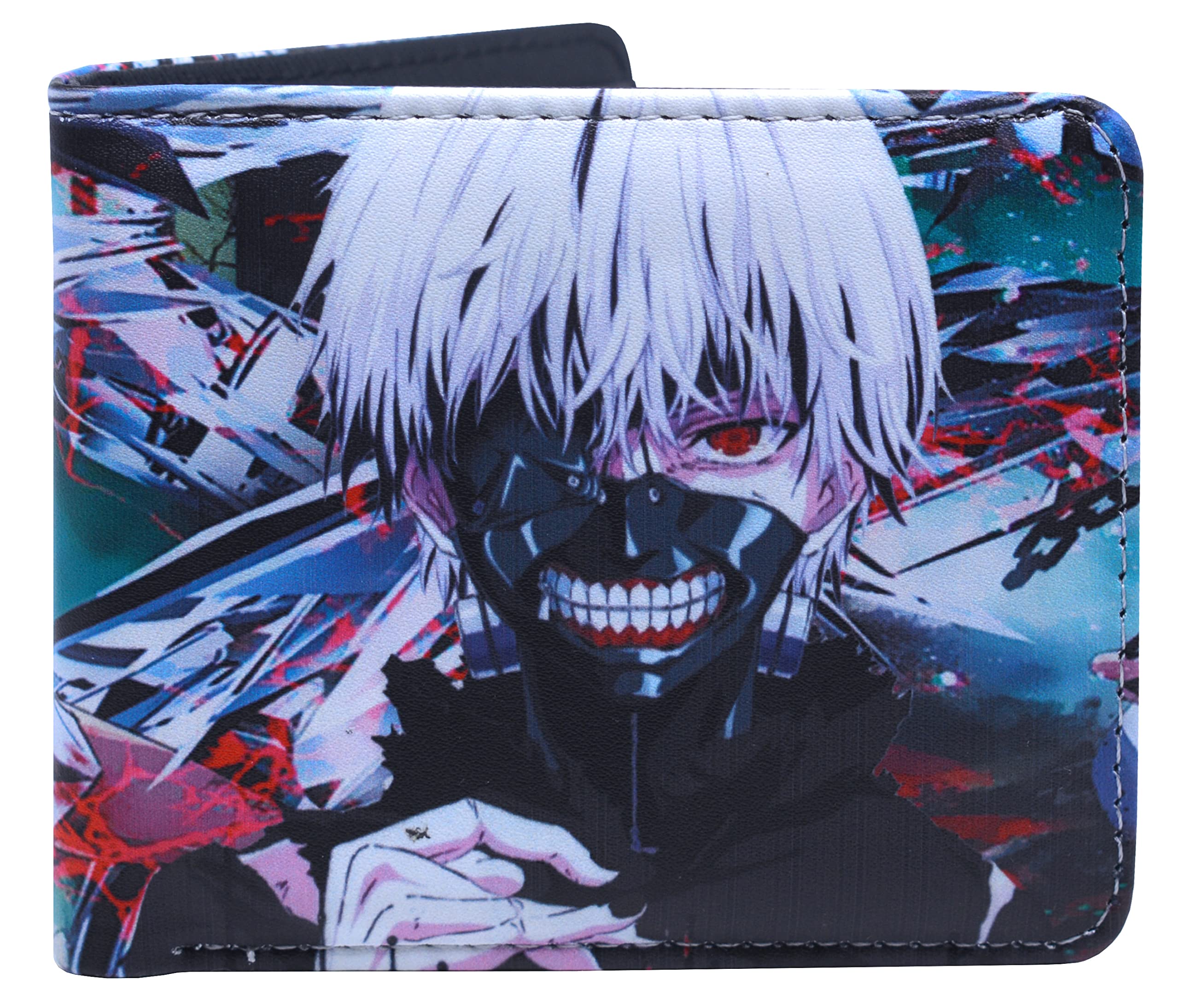 Amatensu Anime Characters Juzo Suzuya wallet Touka Kirishima wallet Ken Kaneki wallet F