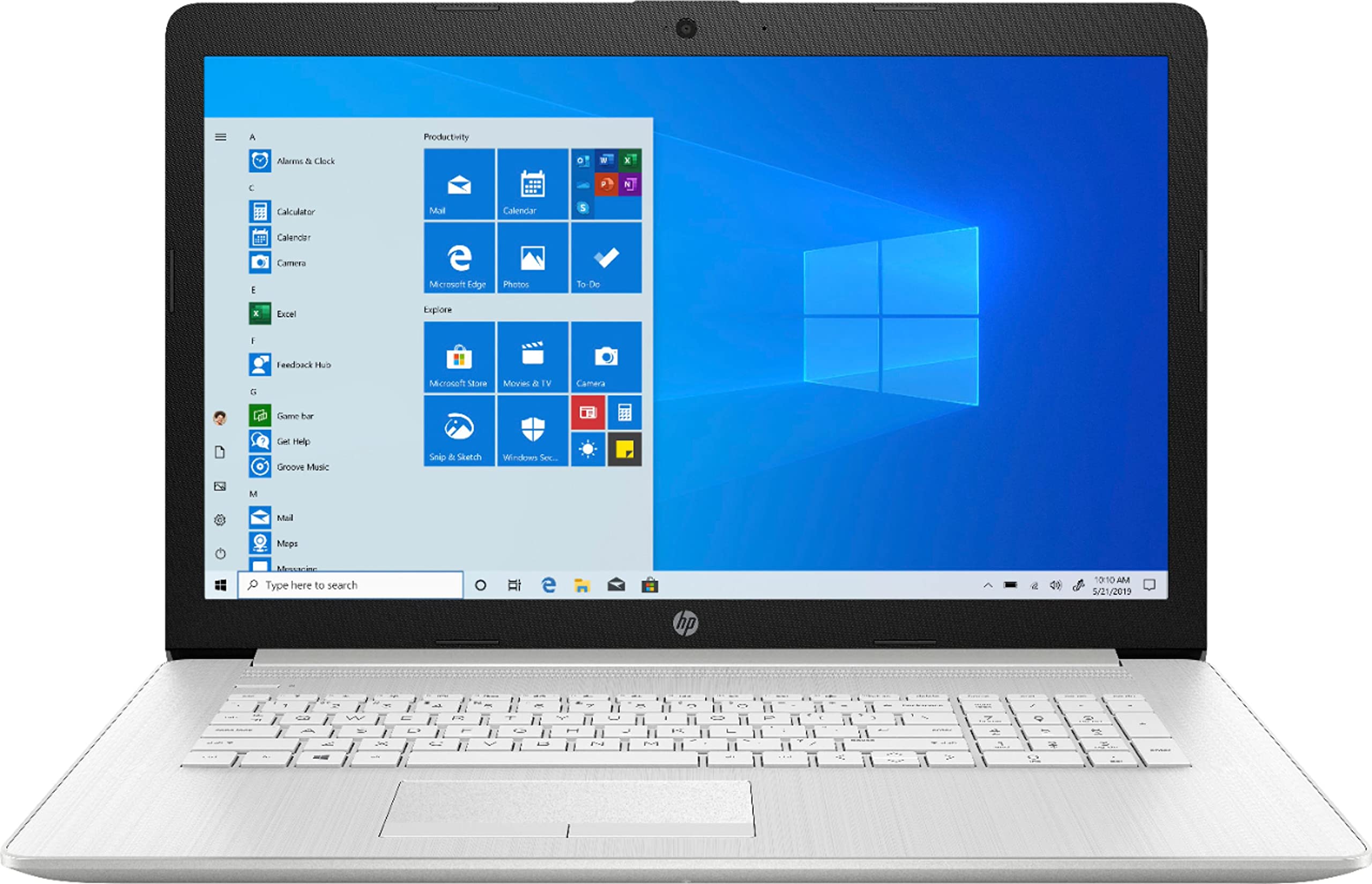 HP 2023 17.3" FHD IPS Display Laptop 11th Gen Intel 4-Core i5-1135G7 Intel Iris Xe Graphics 16GB RAM DDR4 256GB M.2 NVMe SSD HDMI RJ45 WiFi AC BT Card Reader Windows 10 Pro w/RE Accessories