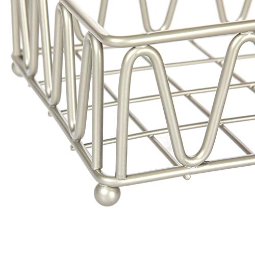 Home Zone Living Bathroom Tray | Store Hand Towels, Towelettes, and Toilet Paper | Simple Design Collection