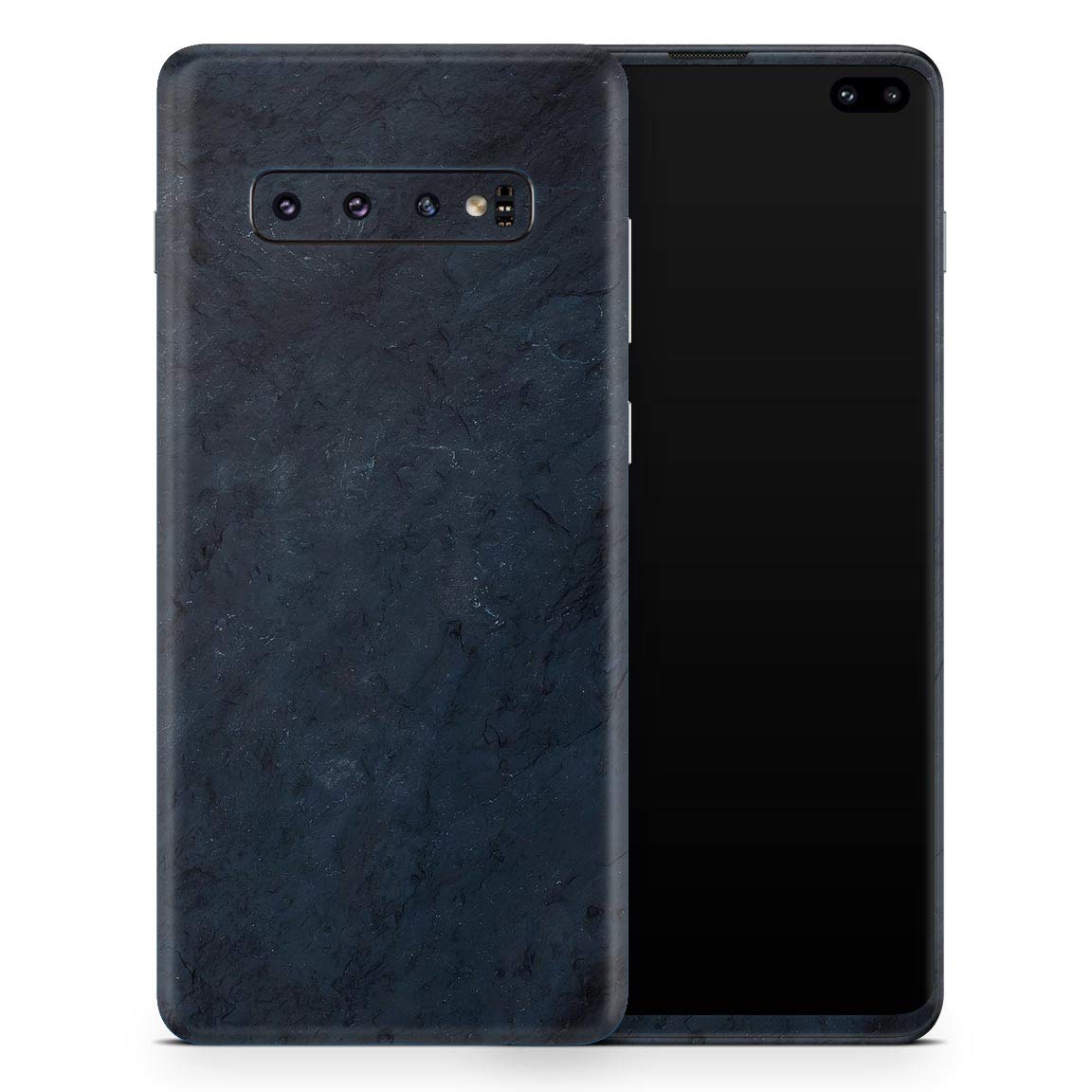 DesignSkinz Midnight Navy Grunge Surface Protective Vinyl Decal Wrap Skin Cover Compatible with The Samsung Galaxy S20 (Screen Trim & Back Glass Skin)