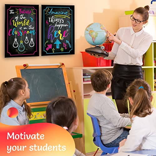 Classroom Posters, Positive Posters For Classroom, Inspirational Posters, Motivational Posters, Office Posters, Motivational Posters For Classroom, Inspirational Quotes Wall Art Set Of 10 Prints 11x17in
