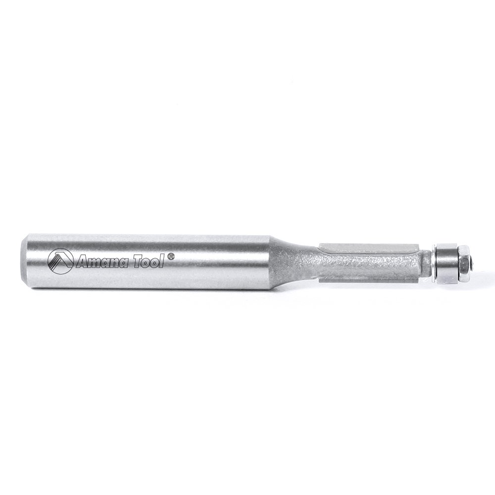Amana Tool - MR0102 Carbide Tipped Miniature Flush Trim 3/16 Dia x 7/16 x 1/4" Shank w