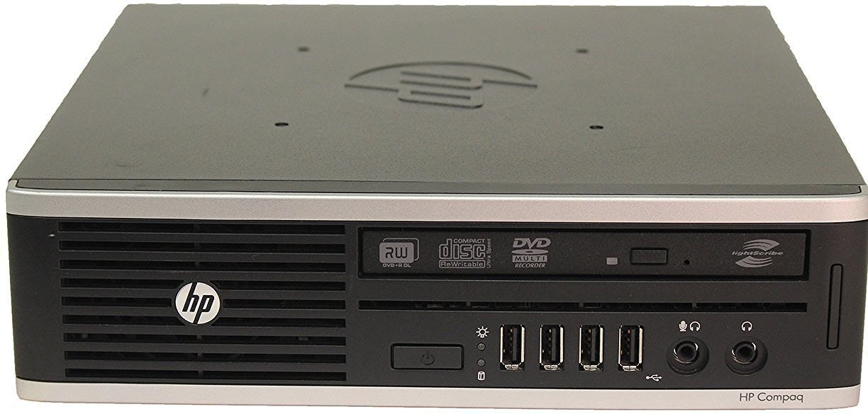 2018 HP Elite 8300 Ultra Slim USFF Business Desktop Computer, Intel Quad-Core i7-3770s up to 3.9Ghz, 8GB DDR3 RAM, 256GB SSD, DVD, USB 3.0, Windows 10 Professional (Renewed)