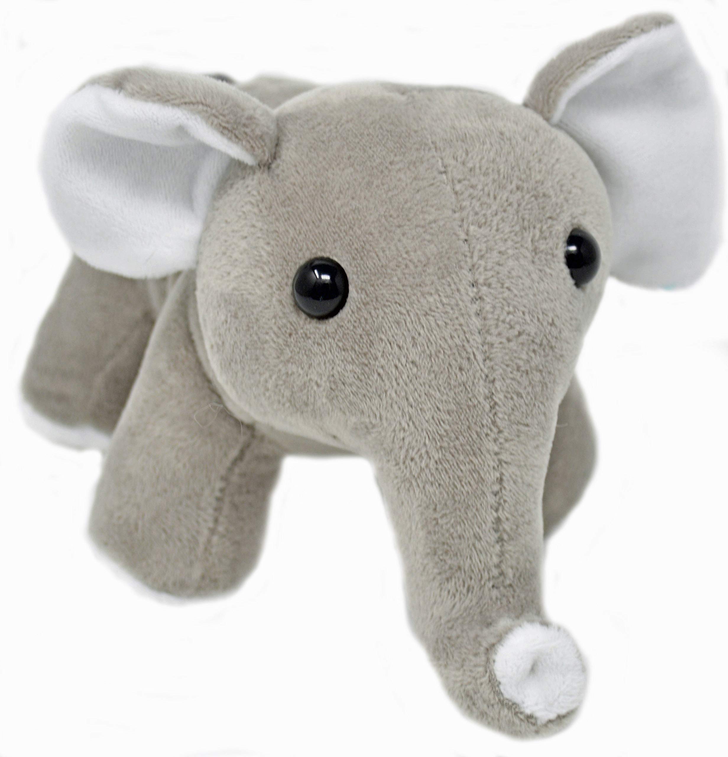 Baby Hippo Plush Toy | Super Soft Hippo Stuffed Animals | Cute Plushies for Kids' Bedroom or Playroom | 7-in Safari Stuffed Animals for Girls & Boys | Hippo Stuffed Animal Toys by Exceptional Home