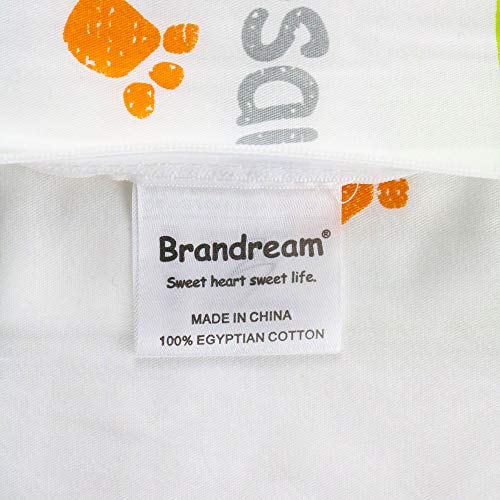 Brandream Baby Diaper Bag Boys Dinosaur Diaper Stacker Cute Aniaml Baby Crib Nursery Hanging Diaper Stacker, 100% Cotton