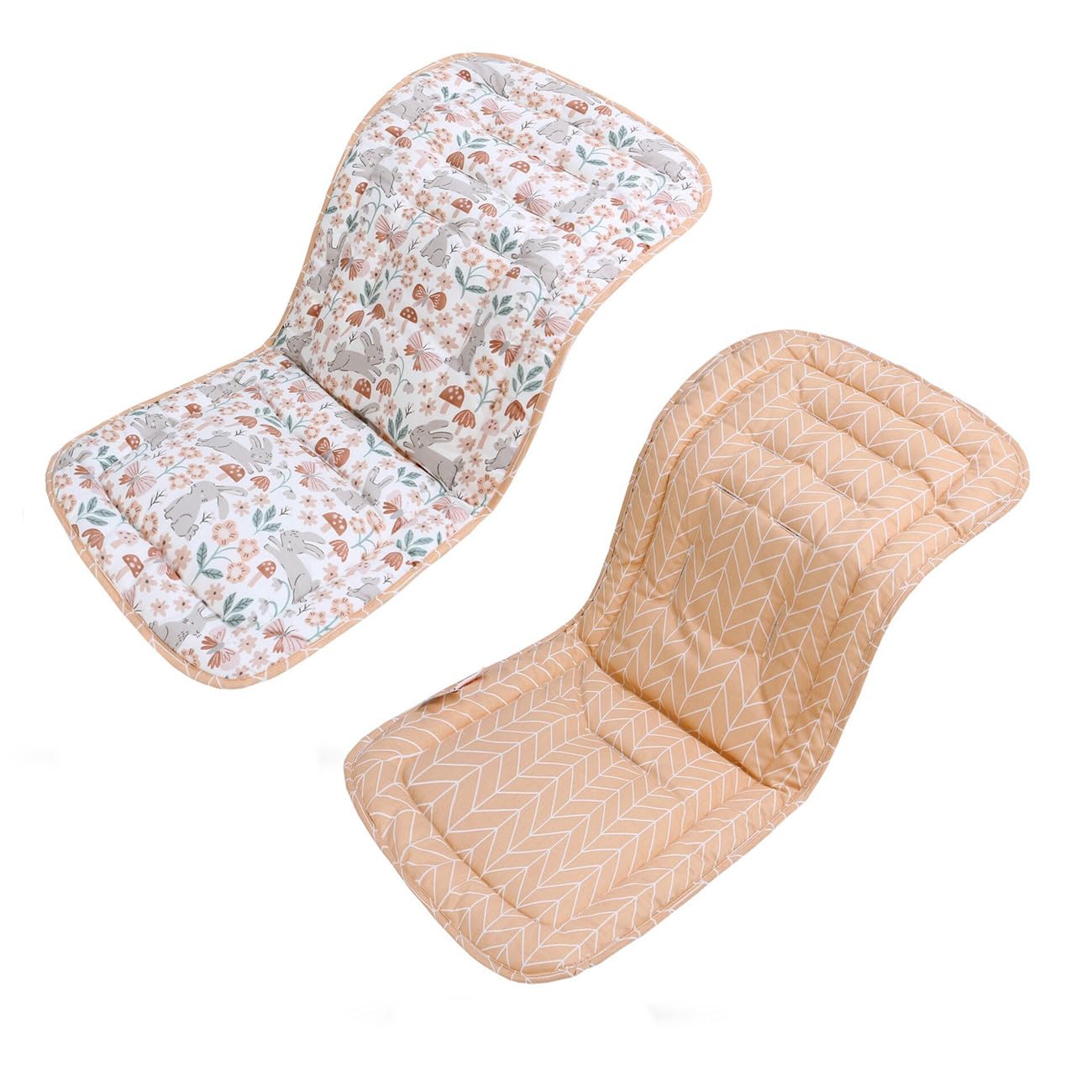 LXLUOO Baby Stroller Seat Liner,Stroller Mat,Infant Cushion Pad, Universal Seat Cushion Pad for Pushchair Buggy and Car Seat (C)