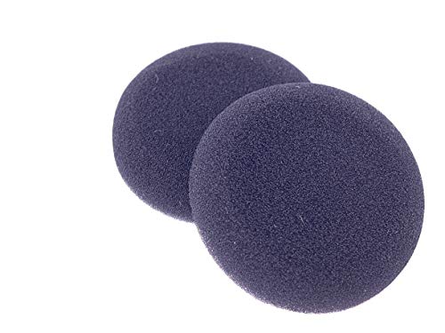 EncorePro HW530 Spare Foam Cushions,Earpad Tips for Plantronics EncorePro HW530 HW540 HW530D HW540D HW535USB HW545USB Telephone Headsets-2 Pack