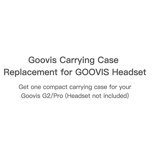 GOOVIS Original Portable Carrying Case for GOOVIS G2 VR Headset,GOOVIS Pro,Goovis Headset Cinema Accessories