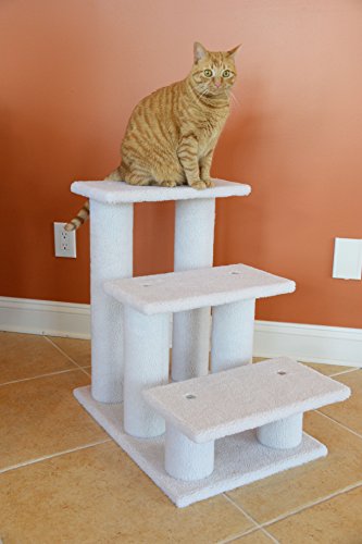 Armarkat Pet Steps, 3-steps, B3001, Ivory