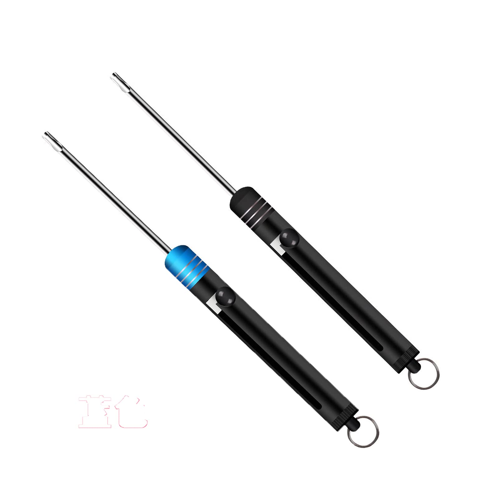 2 Pack Fishing Hook Quick Removal Device, Fishing Hook Remover Tools, Fishing Hook Removal Tool kit, Fish Hook Separator Tools with Storage Tube, Fish Hook Disconnect Device for Fishing