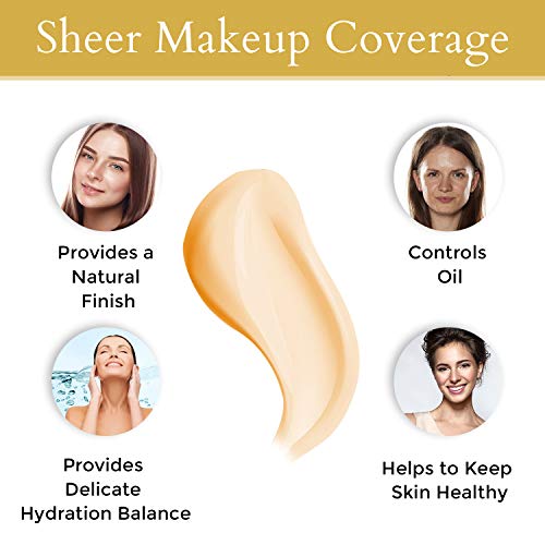 Borghese Hydro-Minerali Foundation Makeup (Biscotto) Creme Finish, Ideal for Light - Normal, Dry Skin - 1.7 Fl Oz