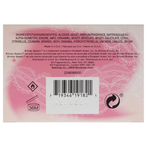 Britney Spears Fantasy Intimate Edition EDP Spray for Women, 1.7 Ounce