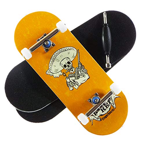 P-REP Bandito - Solid Performance Complete Wooden Fingerboard (Chromite, 34mm x 97mm)