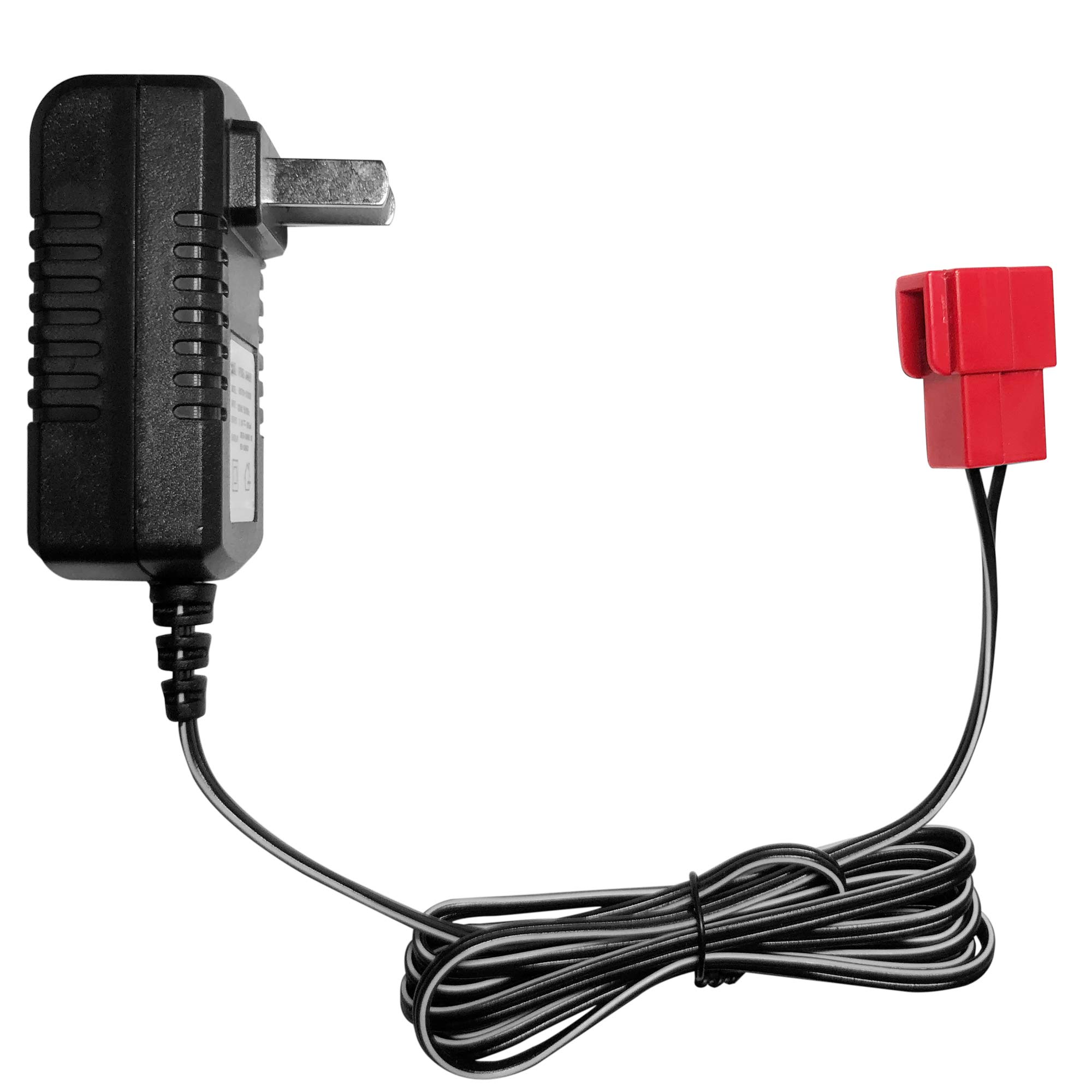 6V Charger with Square-Type Plug for 6Volt Battery, 7V800ma for 6V Child Ride On Car Rollplay Kid Trax Disney Frozen White Toddler Wildfire Quad