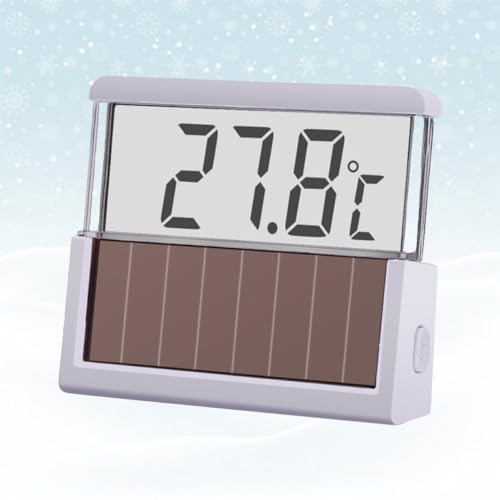 3pcs Abs Thermometer Small Thermometer Digital Aquarium Aquarium Temperature Aquarium Thermometer Dog Birthday Hat Water Temperature Meter White High Precision Water Thermometer