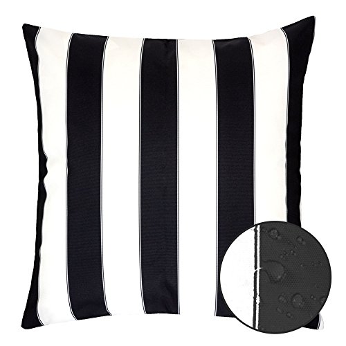 Homy Cozy 7H5241-20-Olivia Accent Pillow, 2 Count (Pack of 1), Black