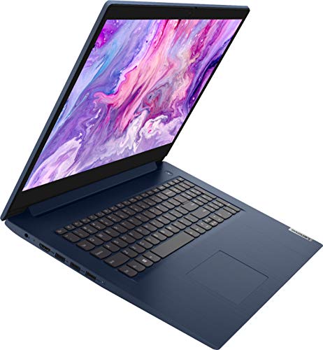 Lenovo IdeaPad 3 Business Laptop 17.3" HD+ Display 10th Gen Intel 4-Core i5-1035G1 (Beats i7-8665U) 12GB RAM 512GB SSD Intel UHD Graphics Fingerprint Dolby Win10 + HDMI Cable