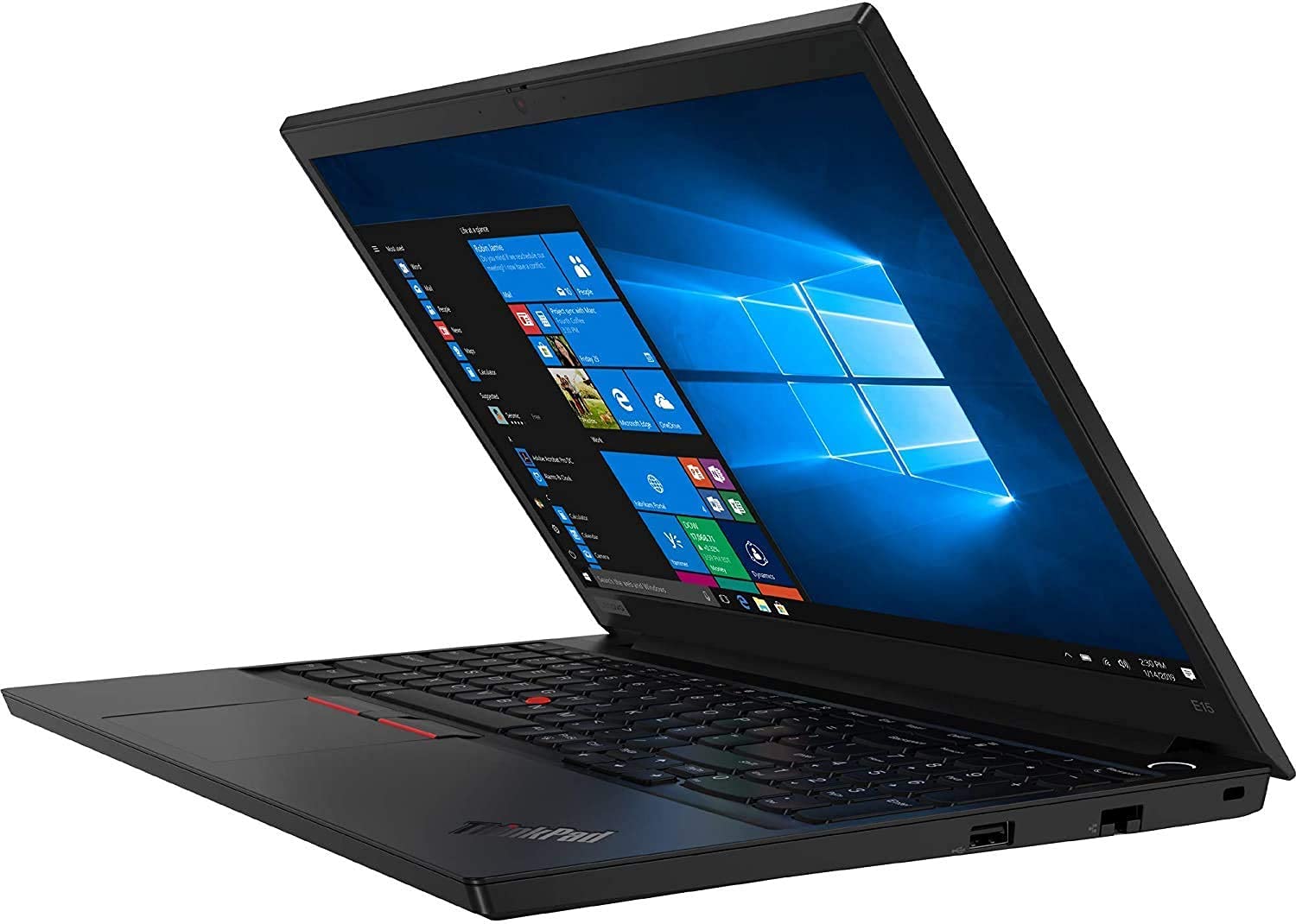 Lenovo Thinkpad E15 Business Laptop, 15.6 FHD IPS Display, Intel Core i7-10510U, 32GB RAM Memory, 1TB PCIe NVMe SSD, Webcam, Zoom Meeting, Windows 10 Pro, Black (Renewed)