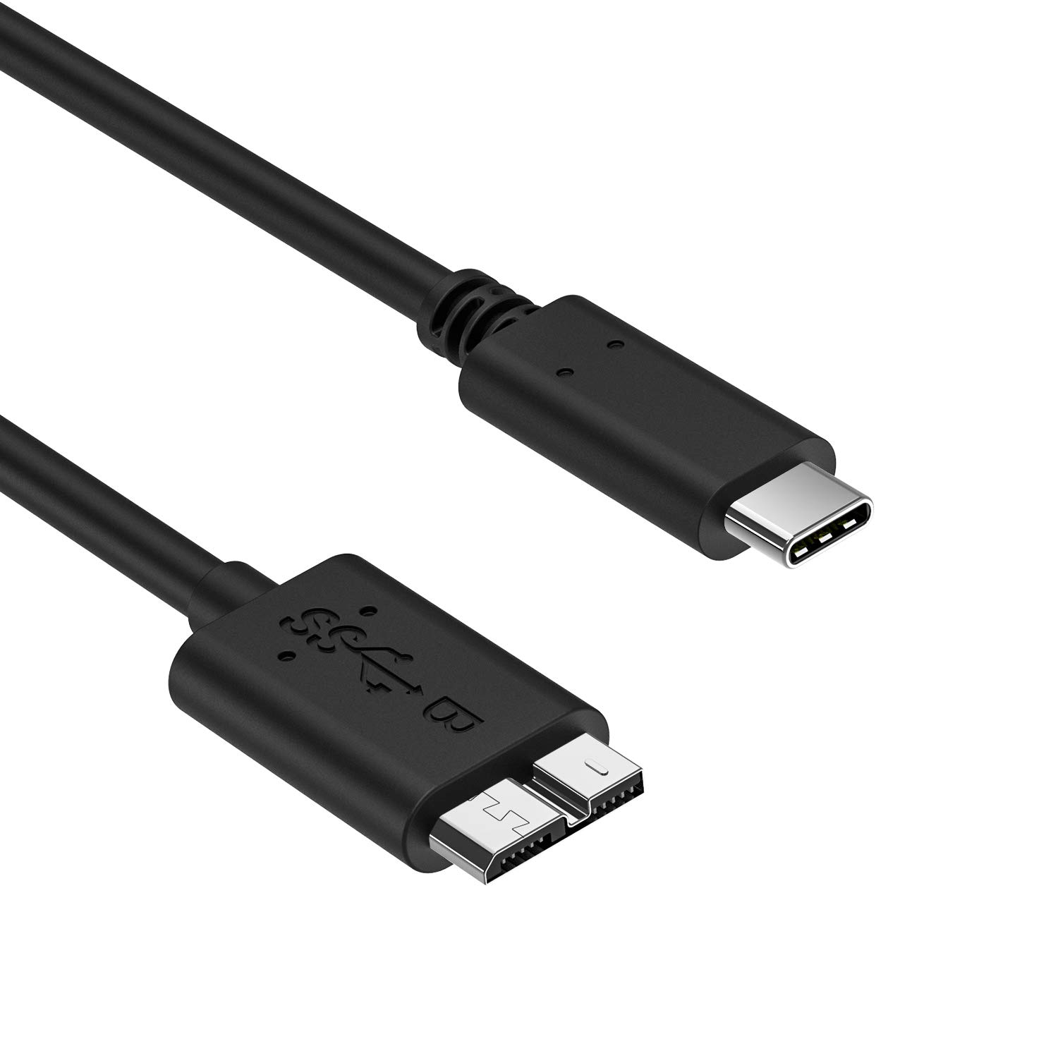 CBUS 3.3ft USB-C to USB 3.0 Micro-B Camera Cable Compatible with Panasonic Lumix G9, Nikon D850, D5, D500, D810, D810A, Fujifilm X-H1, X-T2, GFX 50S, Canon EOS 5D Mark IV, 1D X Mark II Pentax K-3