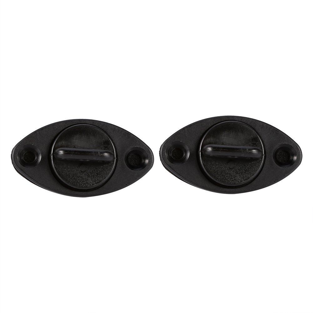 2 Pcs Kayak Drain Plug with 4 Screws for Canoe Boat Dinghy Kayak Accessories