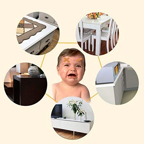 Generic 10PCS Baby Safety Corner Guards, Kids Protection from Sharp Edge, Soft Silicon Corner Protectors, Furniture, Glass Table, Desk Edge Corner Cover (10pack)