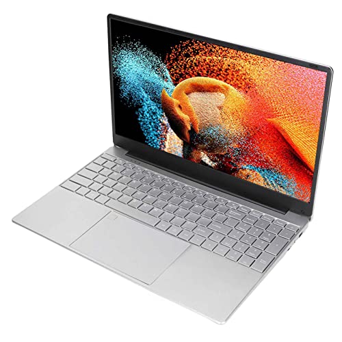 15.6in Laptop, IPS Laptop IPS HD Screen High Speed Digital Touchpad for Office