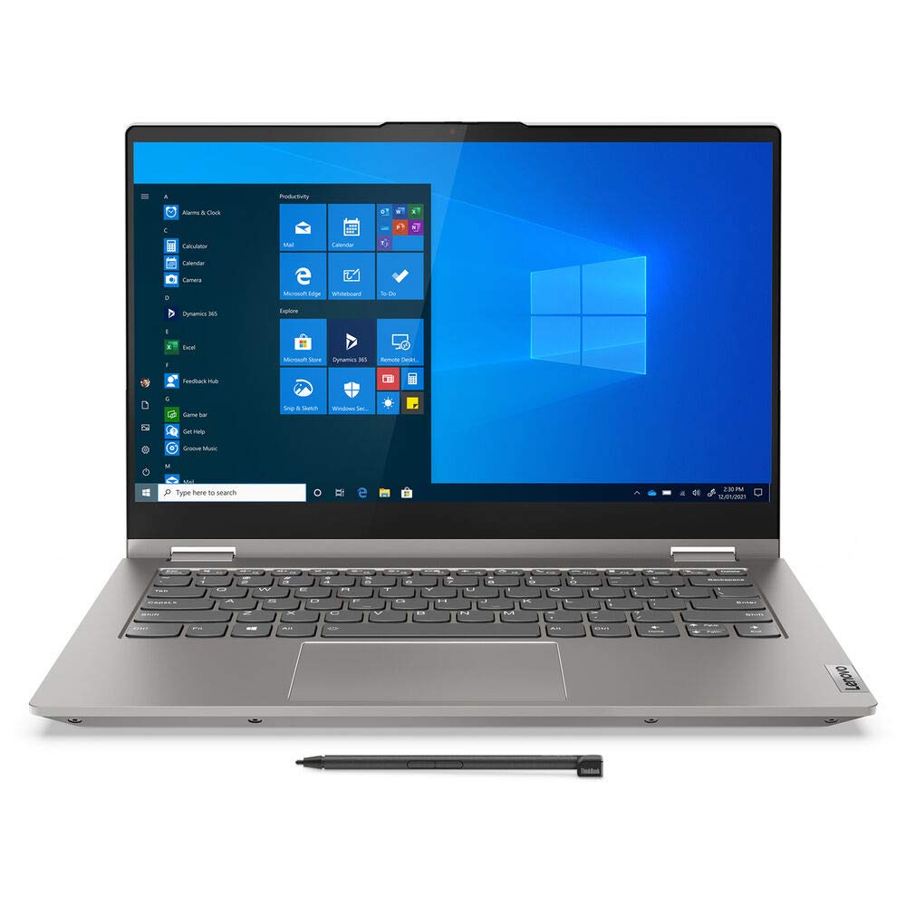 Lenovo ThinkBook 14s Yoga 2-in-1 Laptop with 14.0" FHD IPS Touchscreen, Intel 11th Gen i7-1165G7 Processor, 24GB RAM, 1TB SSD, Fingerprint Reader, Pen, Backlit Keyboard, WiFi 6, and Windows 10 Pro