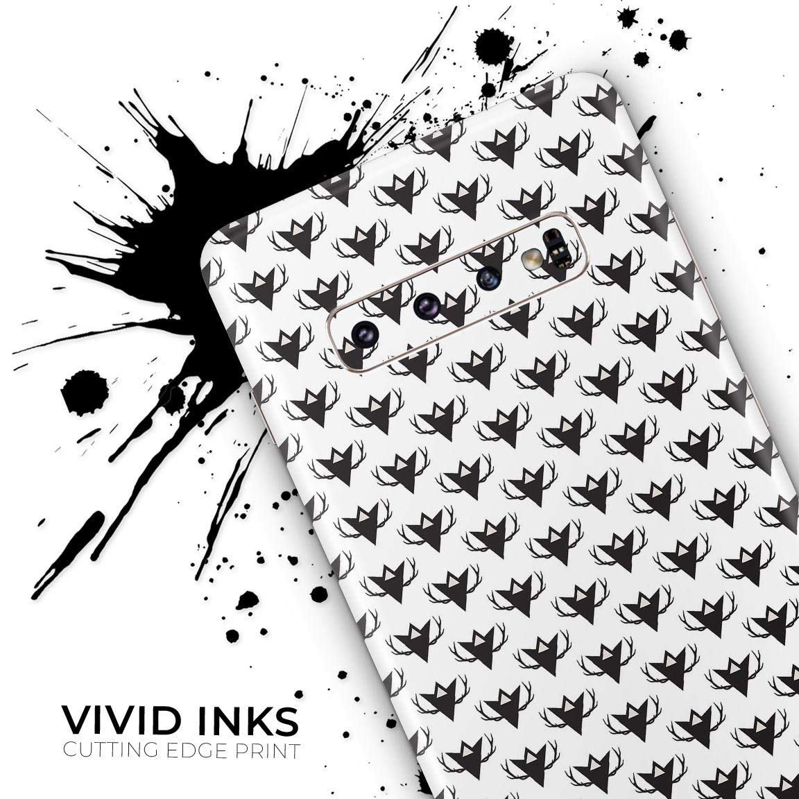 DesignSkinz The Arrowhead Antlers All Over Pattern Protective Vinyl Decal Wrap Skin Cover Compatible with The Samsung Galaxy S20 (Screen Trim & Back Glass Skin)