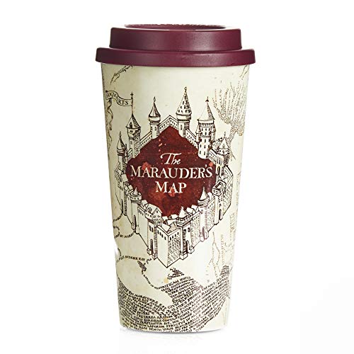 Paladone Marauderâs Map Travel Mug-Officially Licensed Harry Potter Merchandise | Amazon Exclusive