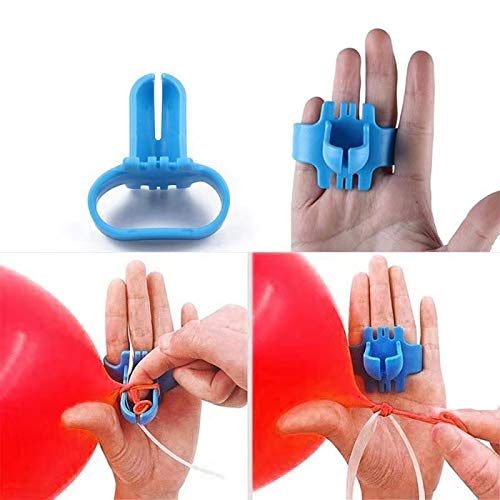 Electric Air Balloon Pump, Portable Dual Nozzle Electric Blower Inflator for Decoration, Party, Sport,Gifts:2 Tying Tools