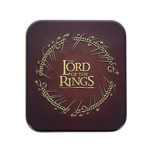 Paladone The Lord of The Rings Playing Cards Standard Deck with Embossed Tin