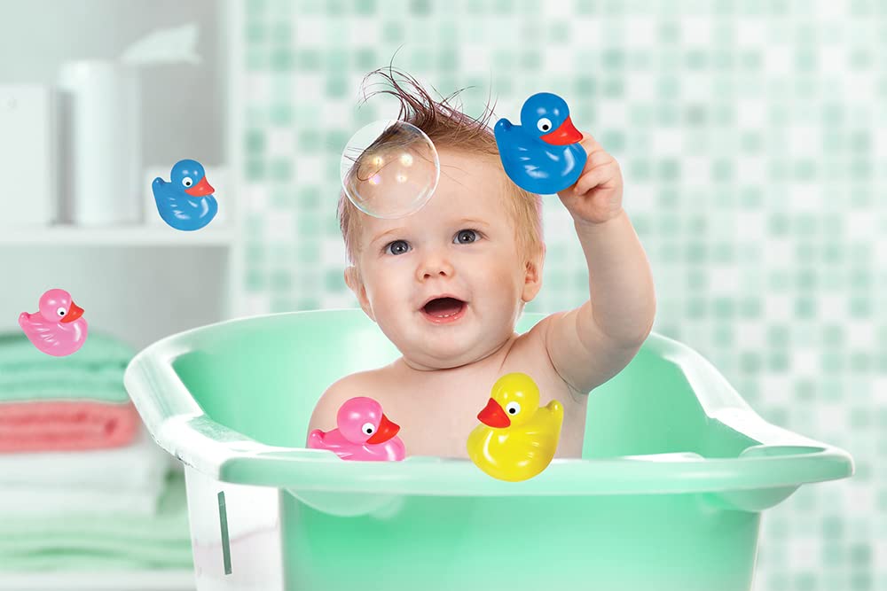 3" Floating Weighted Duck Set of 12 Assorted Colors