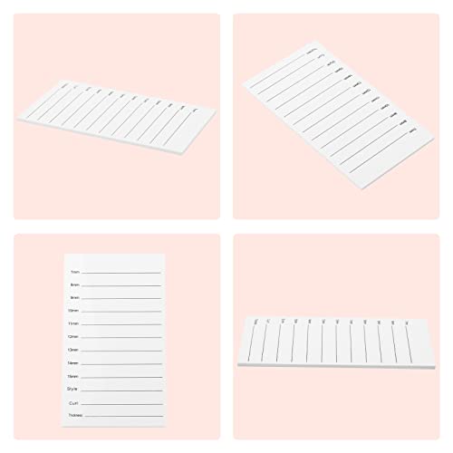 2 Pcs Lash Holder for Eyelash Extensions Acrylic Disposable Lash Hand Pallet Lash Tile for Extensions By FADLASH