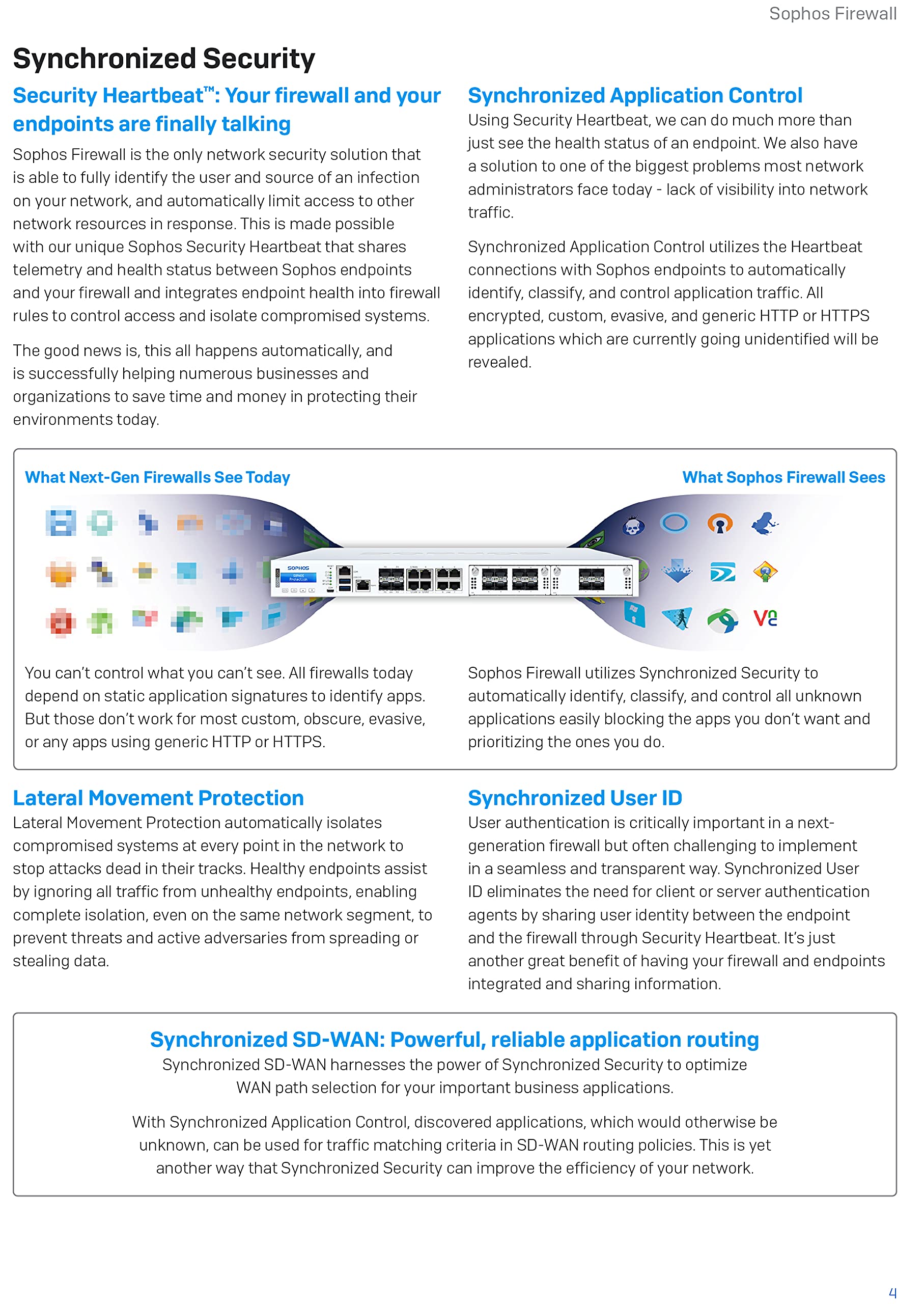 Sophos XGS 87 Next-Gen Firewall - US Power Cord (XA8BTCHUS)