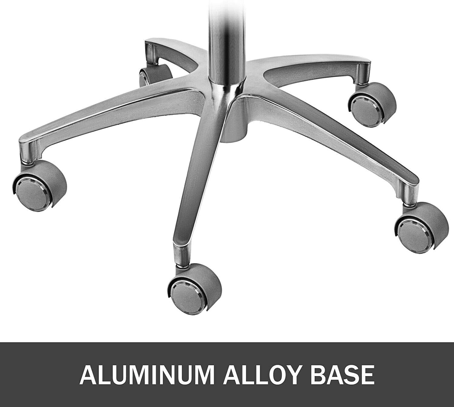 Assistant's Stool - Premium Dental Assistant's Stool, Black