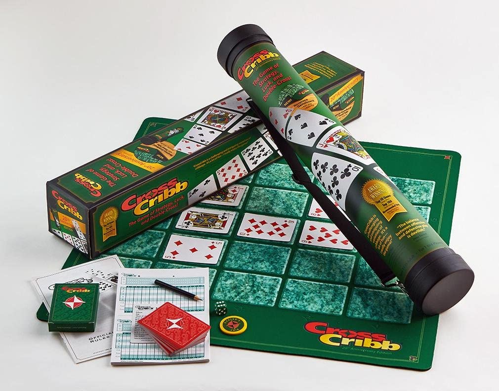 20th Anniversary CrossCribb® | A Twist on Cribbage | Strategy Family Board Game