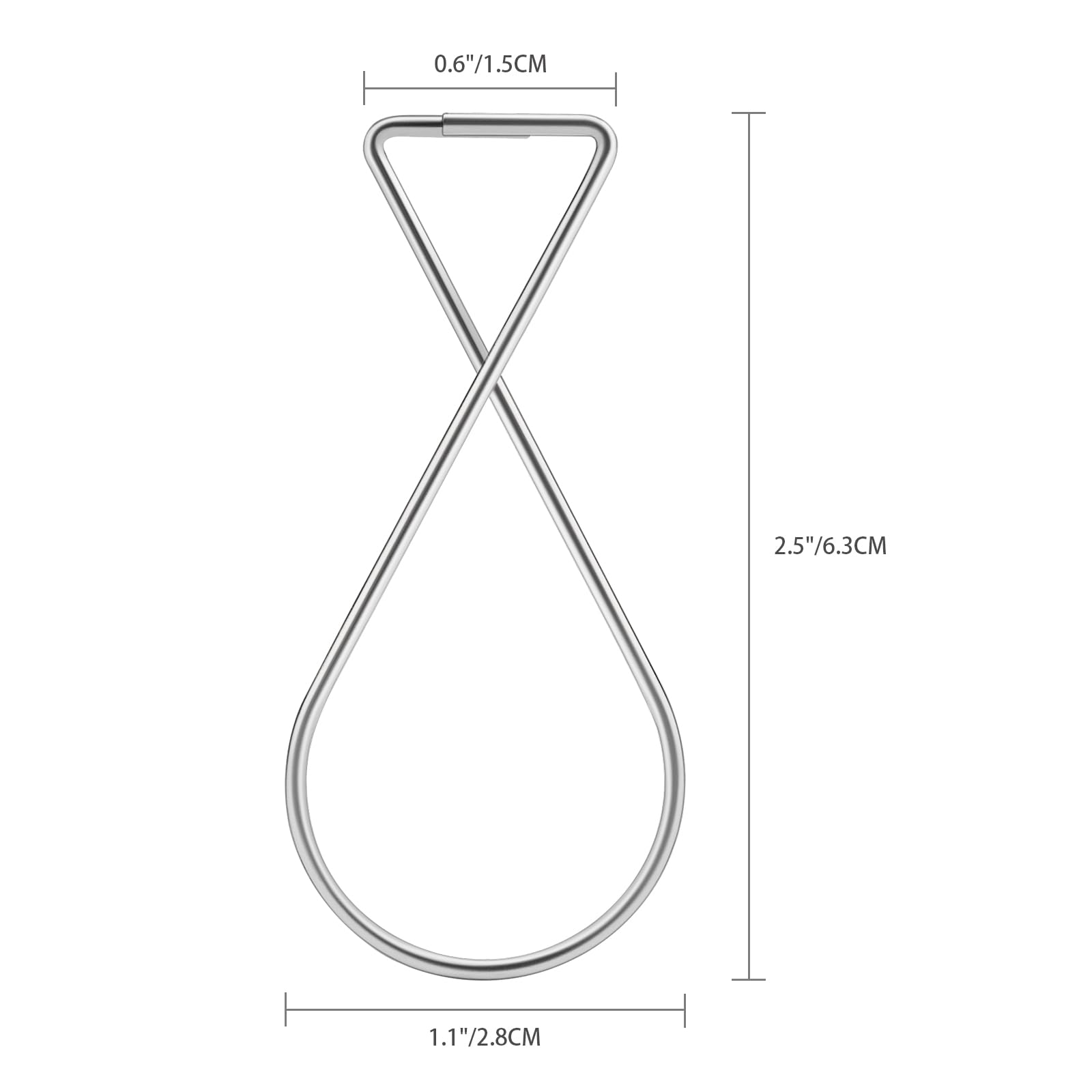 50 Pack Ceiling Hooks,Drop Ceiling Hanger Hooks,T-Bar Clips,Ceiling Clips Great For Office, Classroom, Home And Supermarket Decorations, Ceiling Hook Clips Fits Suspended, Tile And Grid Ceiling
