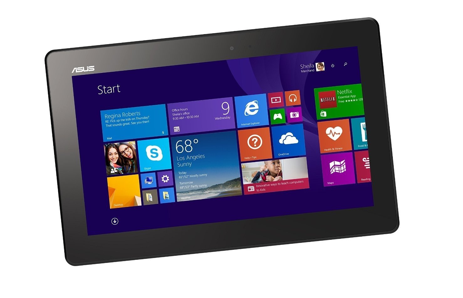 Asus T100TA-C1-GR-B Transformer Book Laptop (Windows 8.1, Intel A4 1.33 GHz Processor, 10.1 inches Display, SSD: 64 GB, RAM: 2 GB DDR3) Grey