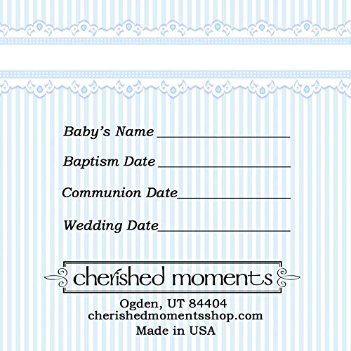 Cherished Moments Baptism to Bride Cross Bracelet for Boys in Sterling Silver
