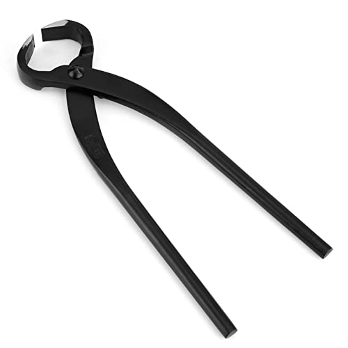 205mm Professional Bonsai Root Cutter Grade Manganese Steel Alloy Concave Root Cutters Gardening Plants Bonsai Tools