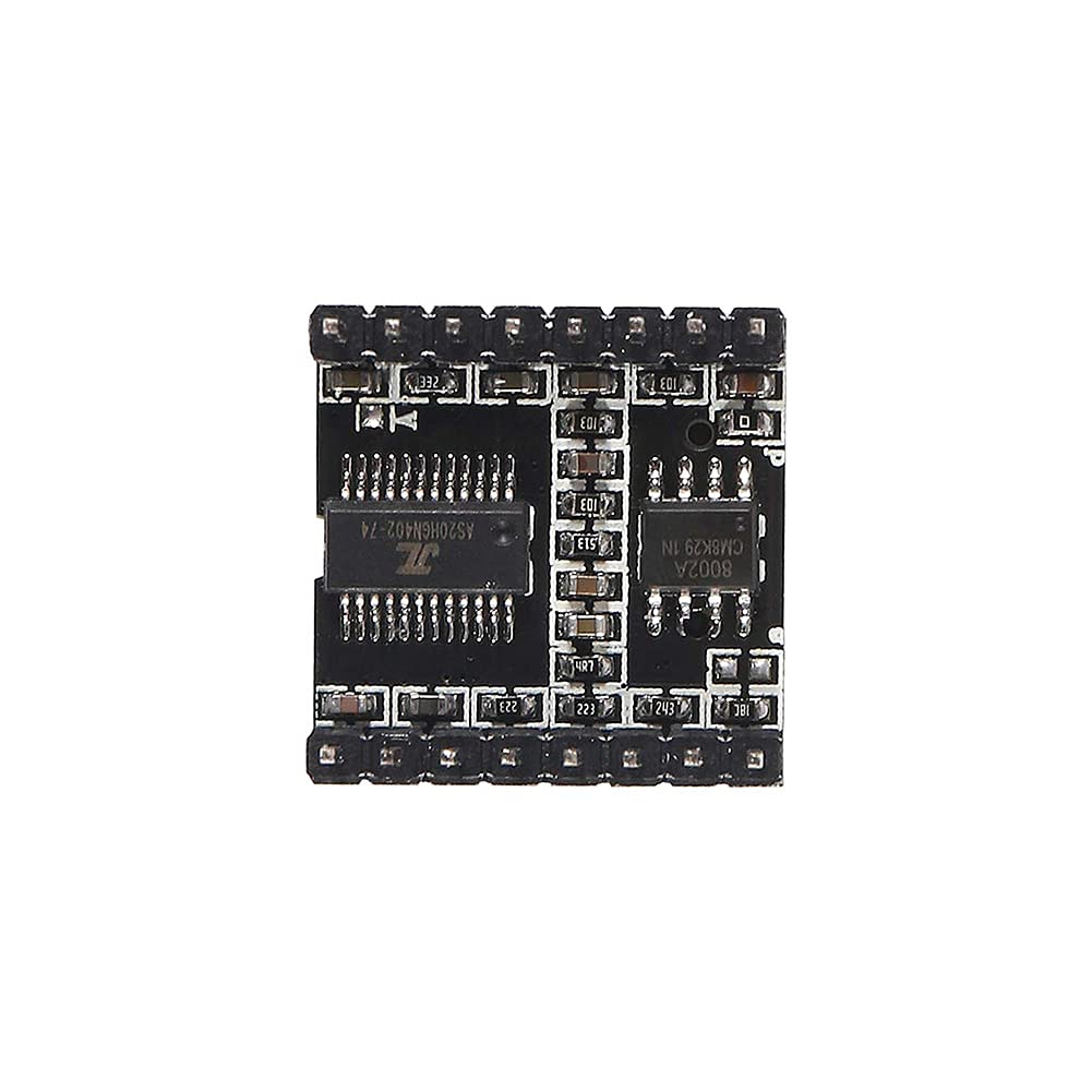 MELIFE 3PCS DFPlayer Mini MP3 Player Audio Voice Module MP3 Voice Decode Board Supporting TF Card U-Disk IO/Serial Port/AD