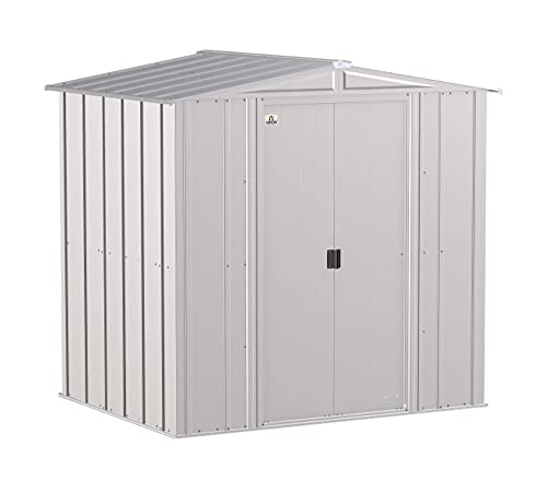 Arrow Shed Classic 6' x 5' Outdoor Padlockable Steel Storage Shed Building