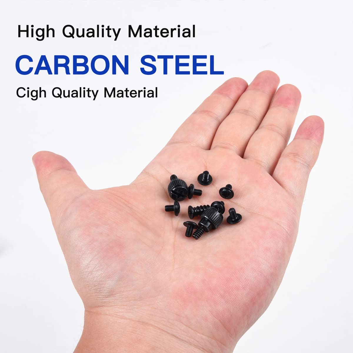 450PC Computer Motherboard Standoffs Screws Kit, Replacement Computer Screws for Motherboard HDD Hard Drive 2.5" SSD Hard Drive PC Fan Graphics Chassis ATX Case Mounting, for PC DIY & Repair