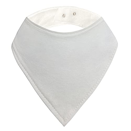 MODERN BABY 4 Pack Bandana Bibs for Girls Absorbent Drooler Baby Bibs, Yellow