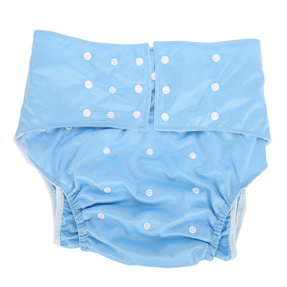 Diapers For Elderly Adults 6 Colors, Reusable Washable Diapers Bedwetting Adults For Disabled Urine Loss, Adult Night Diapers For Incontinence Care(#2)