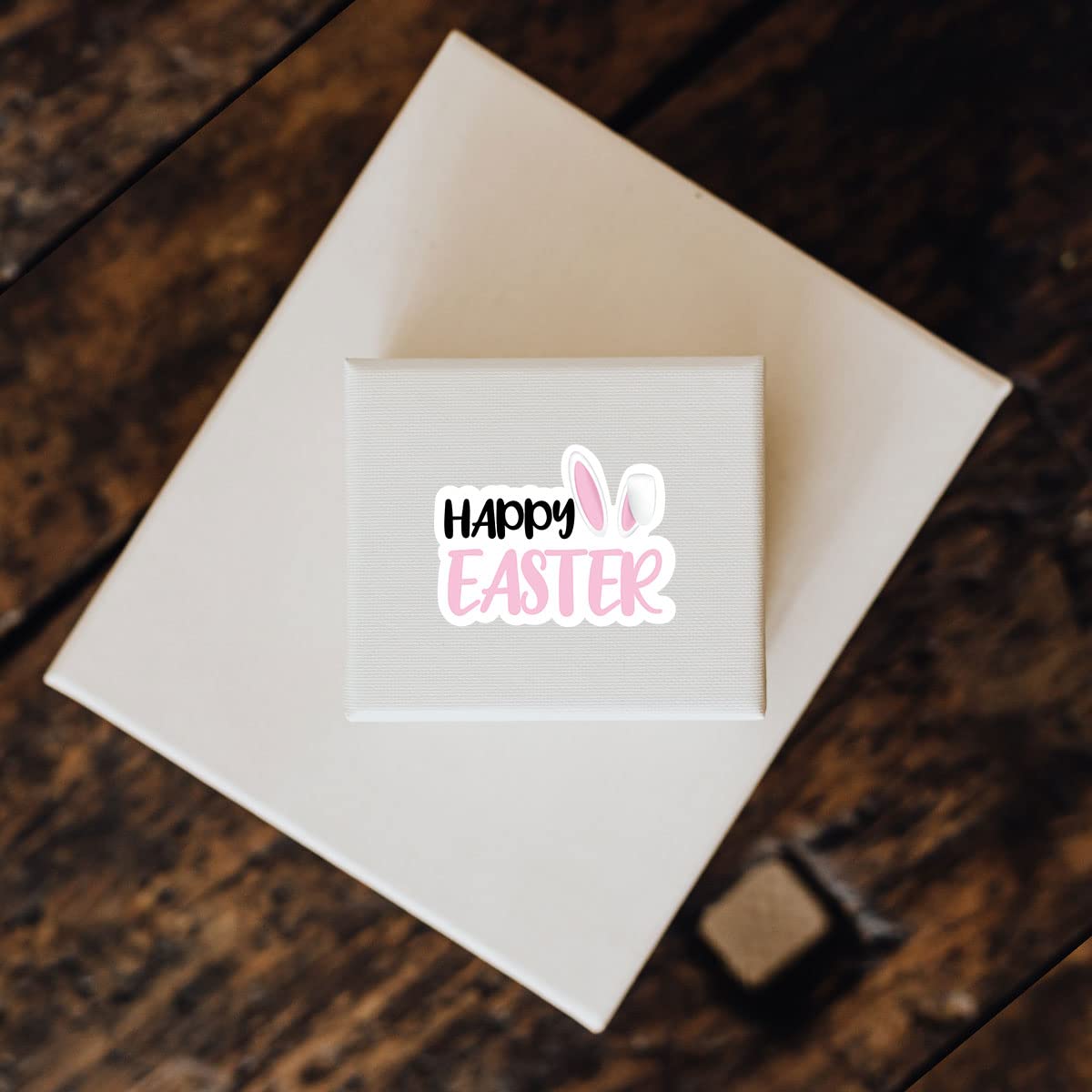 210 PCS Happy Easter Bunny Stickers,Cute Easter Small Business Envelopes Stickers for Handmade Goods/Small Business Packages/Bags ,Easter Theme Small Shop Business Stickers for Envelopes Seals