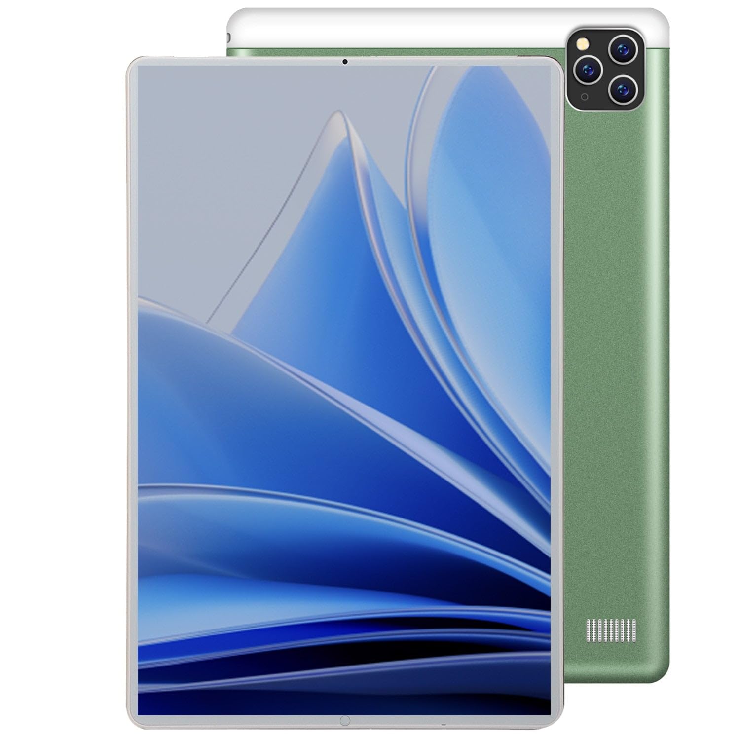2023 Global Version 11.6 Inch Tablet Android 16GB RAM 1TB ROM Android 11.0 MTK6797 WiFi 8800mAh 10 Core Network Full Screen Green 1 / 16GB 1TB / UK-Plug