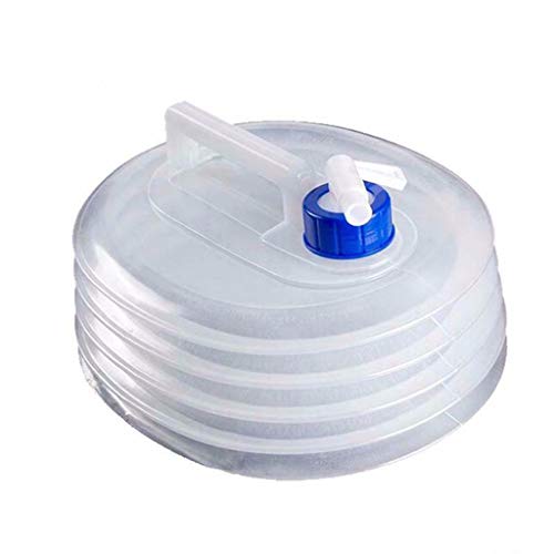 HHmei Outdoor Collapsible Foldable Car Water Carrier Container PE Material Water Bag (D)